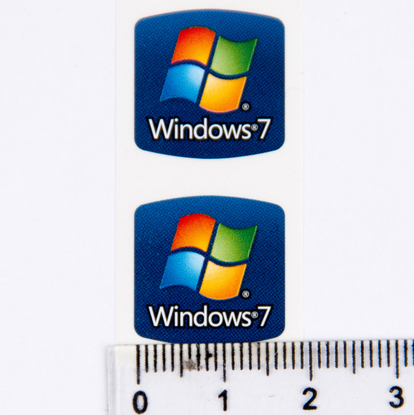 Windows 7 sticker 17x17 mm :: ABCDEAL.EU